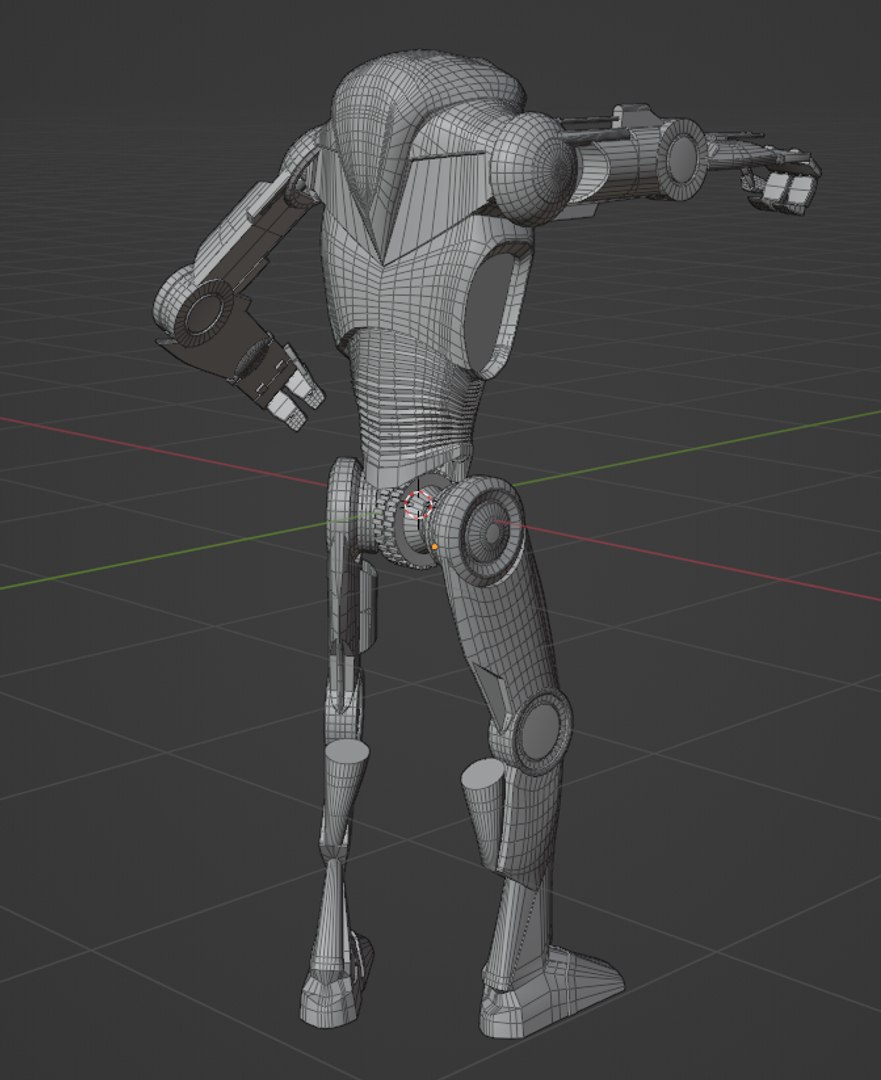 B2 Battle Droid 3D - TurboSquid 2270969