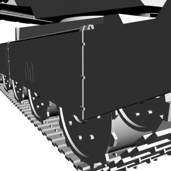 3d model tank