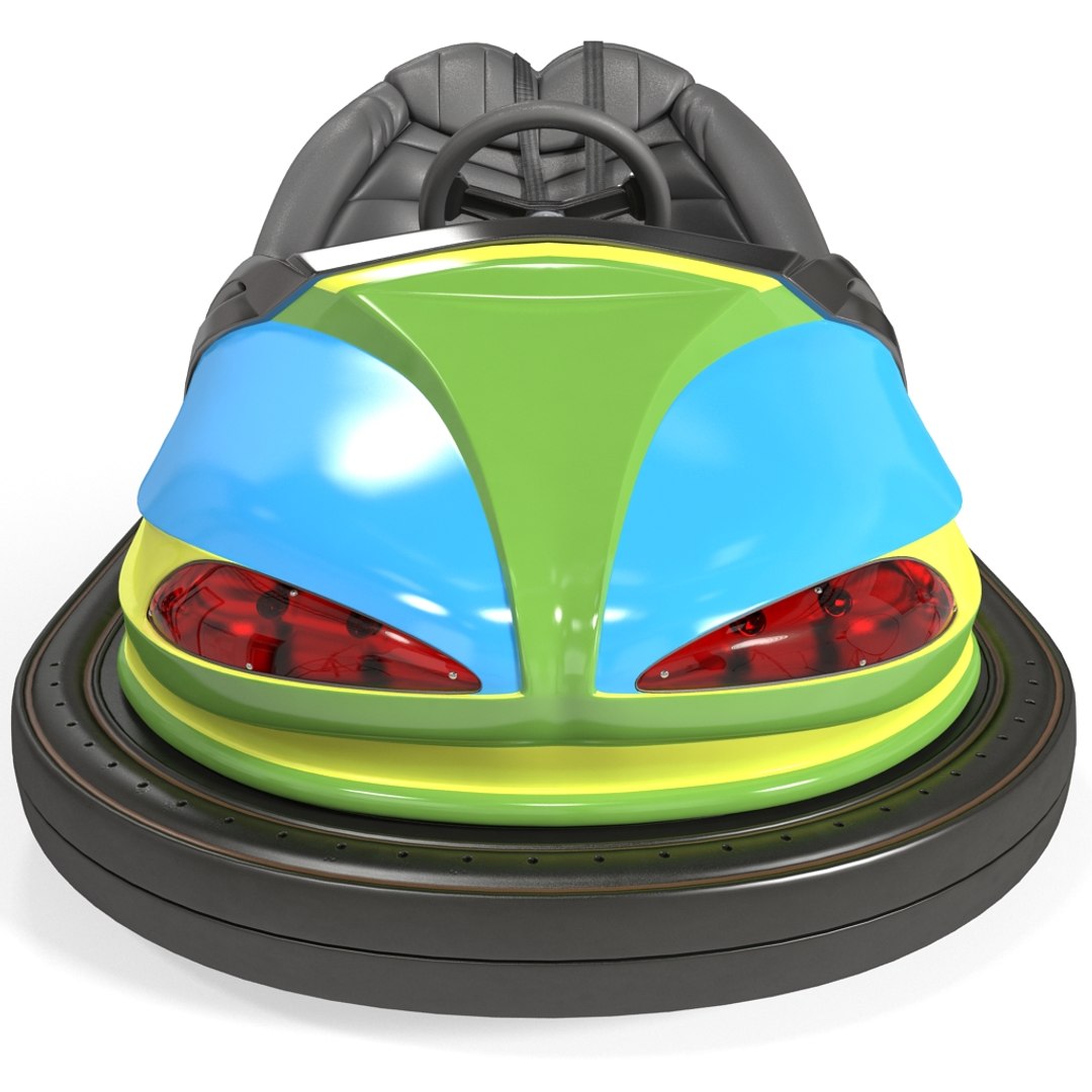 3d model bumper car