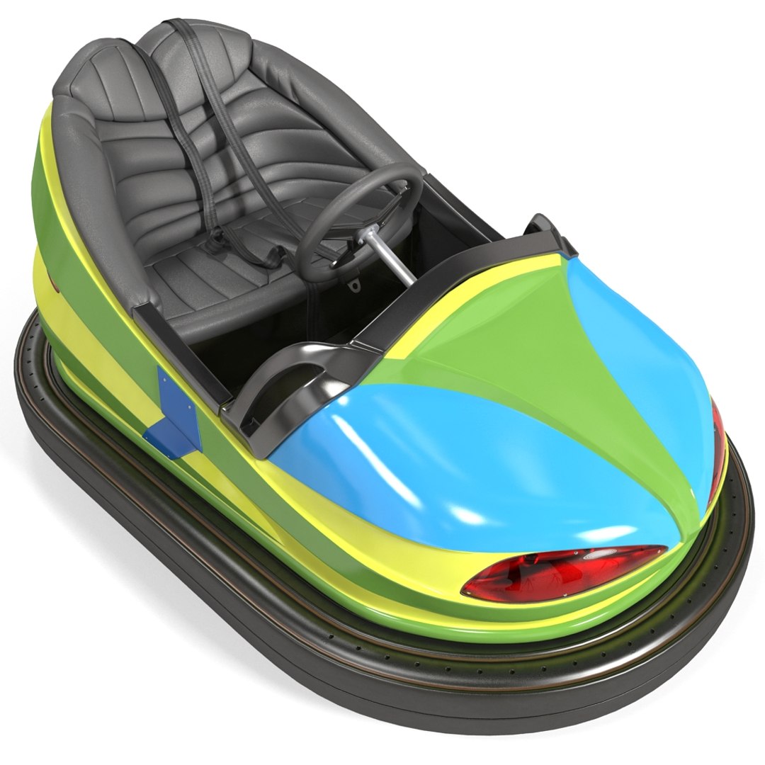 3d model bumper car