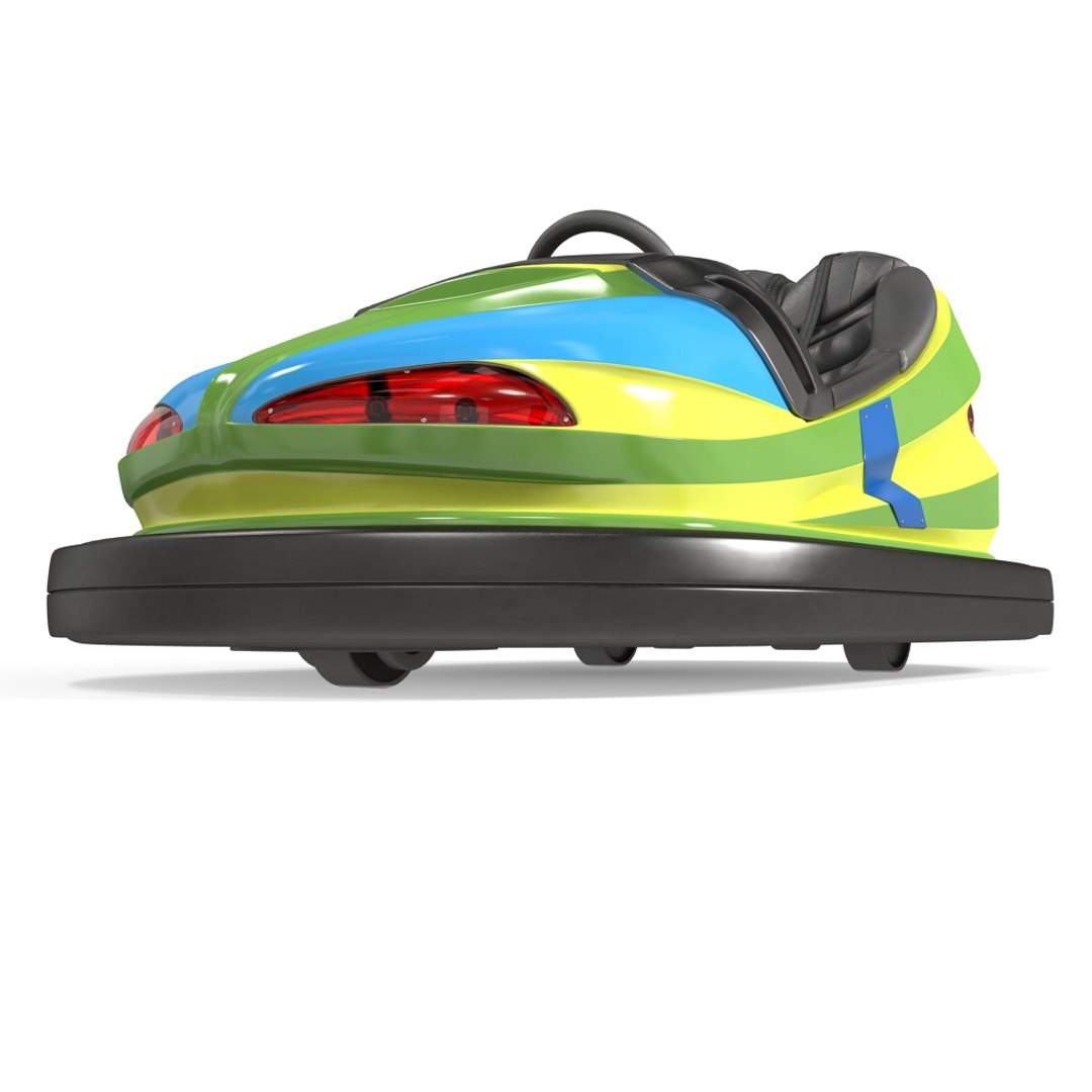 3d model bumper car