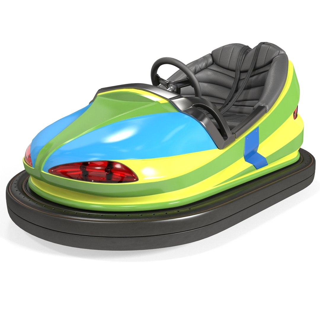 3d model bumper car