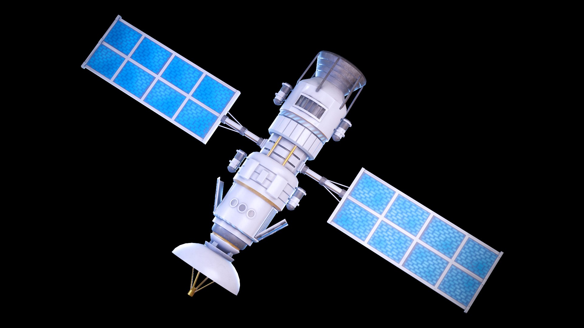 3D Satellite - TurboSquid 1707003