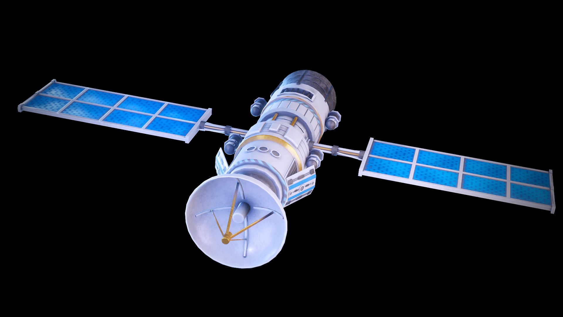 3D satellite - TurboSquid 1707003