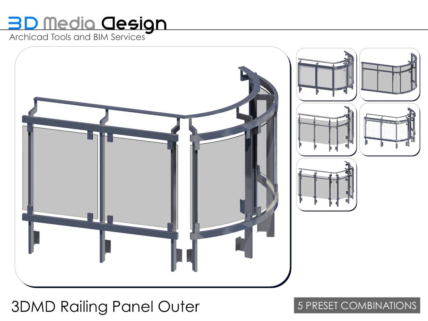 3d 3dmd Railings Model
