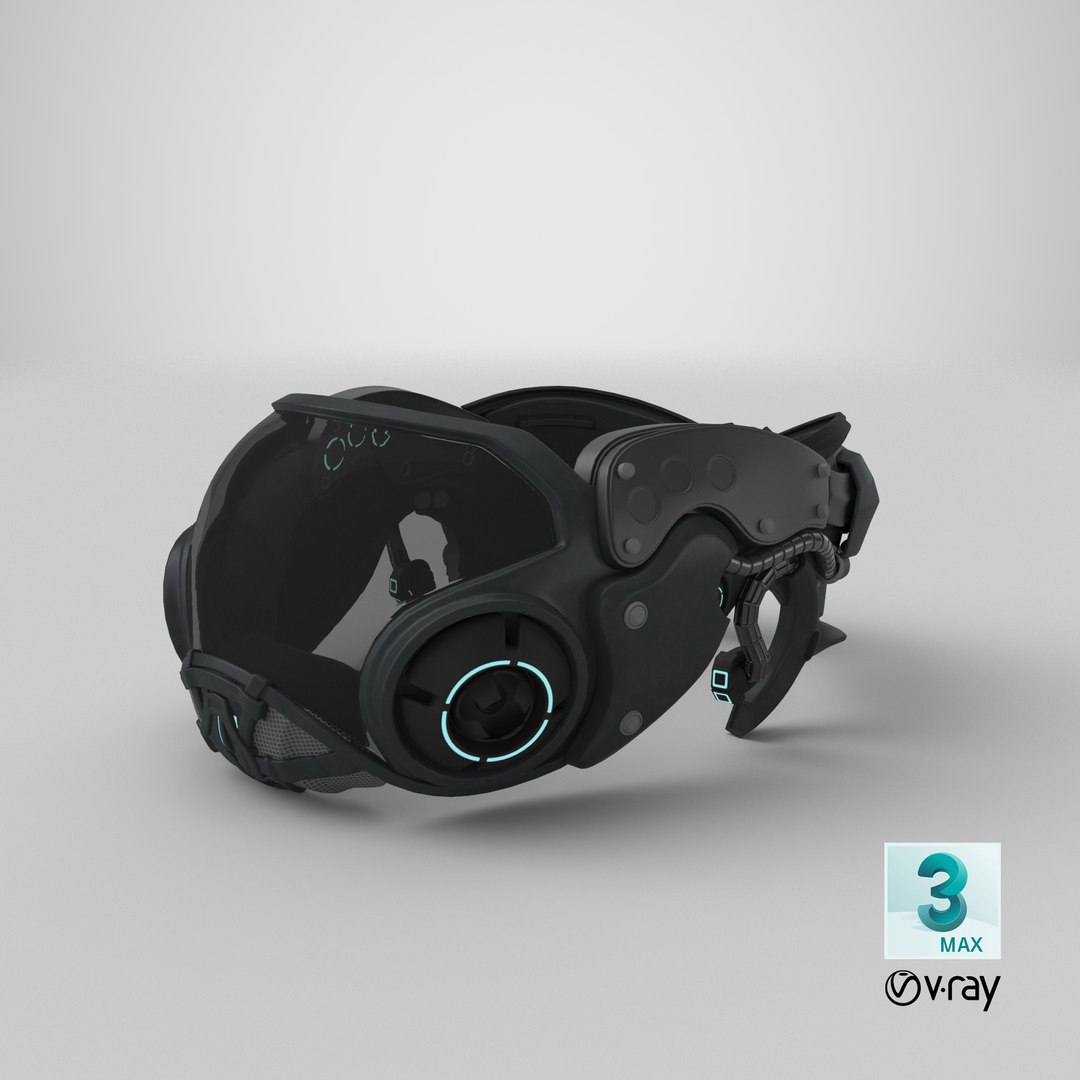 3D Sci-fi Mask New - TurboSquid 2131609