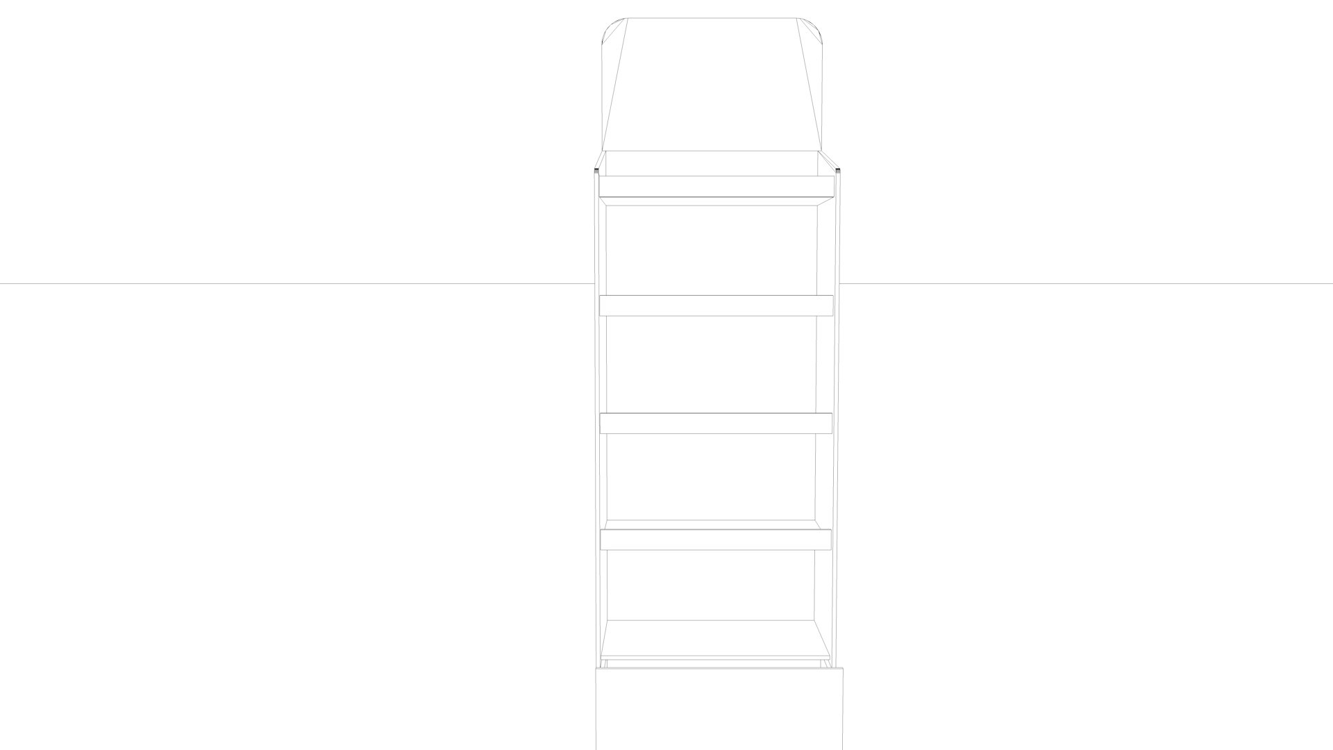 Display rack 3D model - TurboSquid 1647086