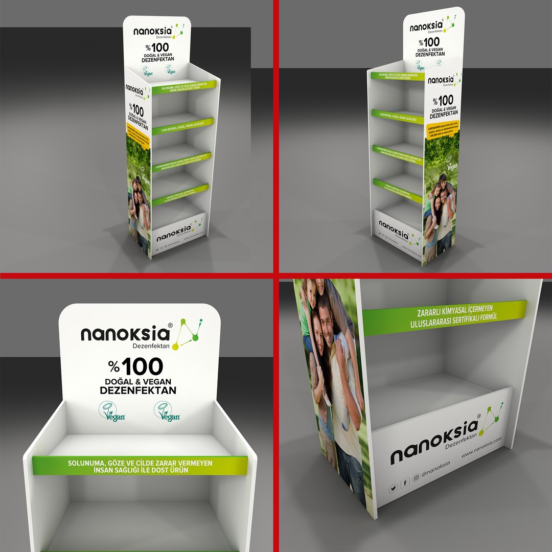 Display rack 3D model - TurboSquid 1647086