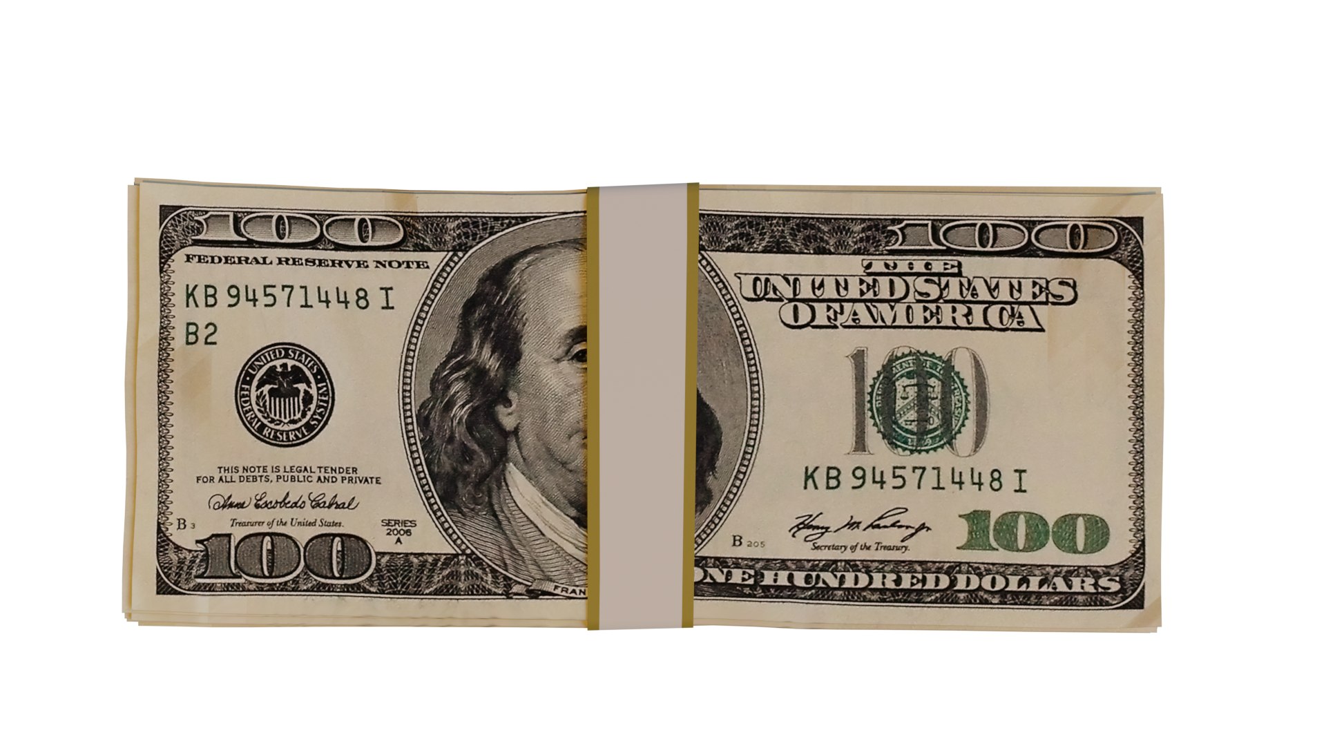 Stack Of Money Model - TurboSquid 1980465
