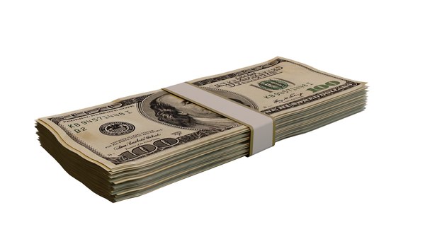 Stack Of Money model - TurboSquid 1980465
