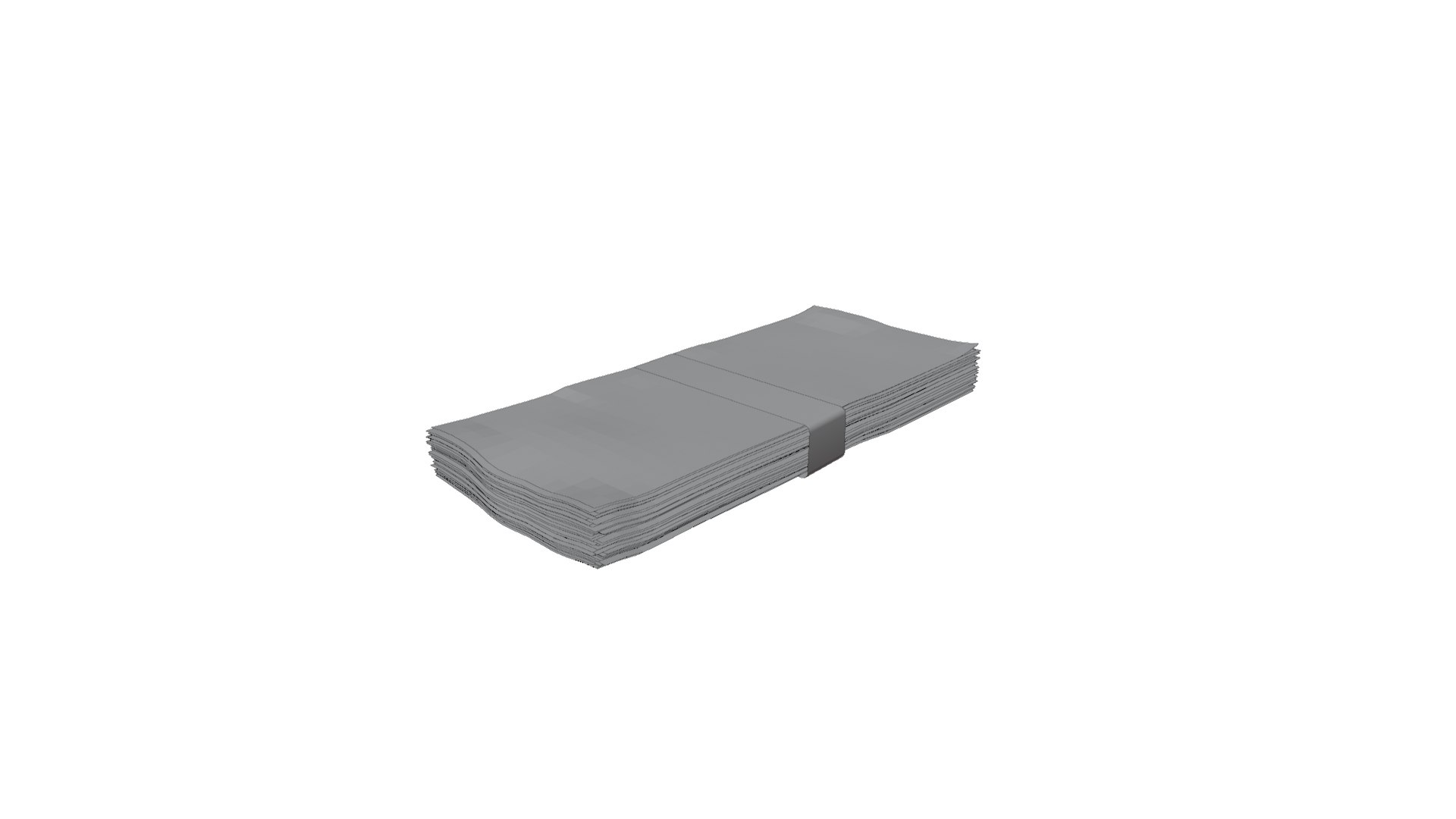 Stack Of Money Model - TurboSquid 1980465