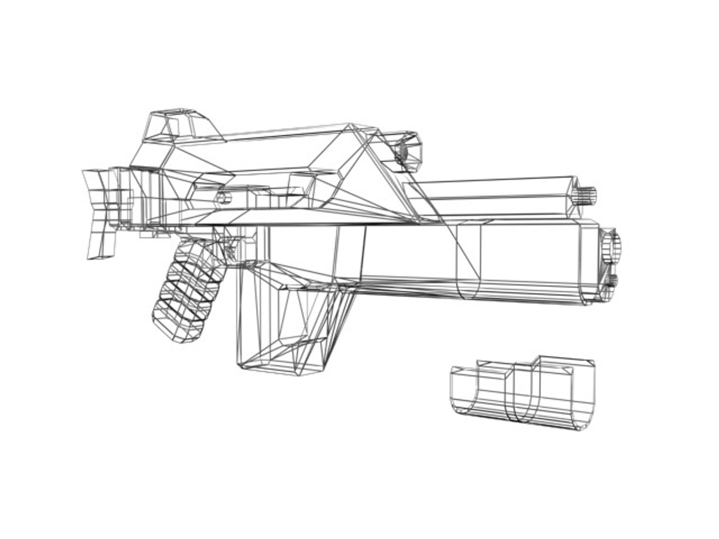 3d Assault Rifle Ax-22