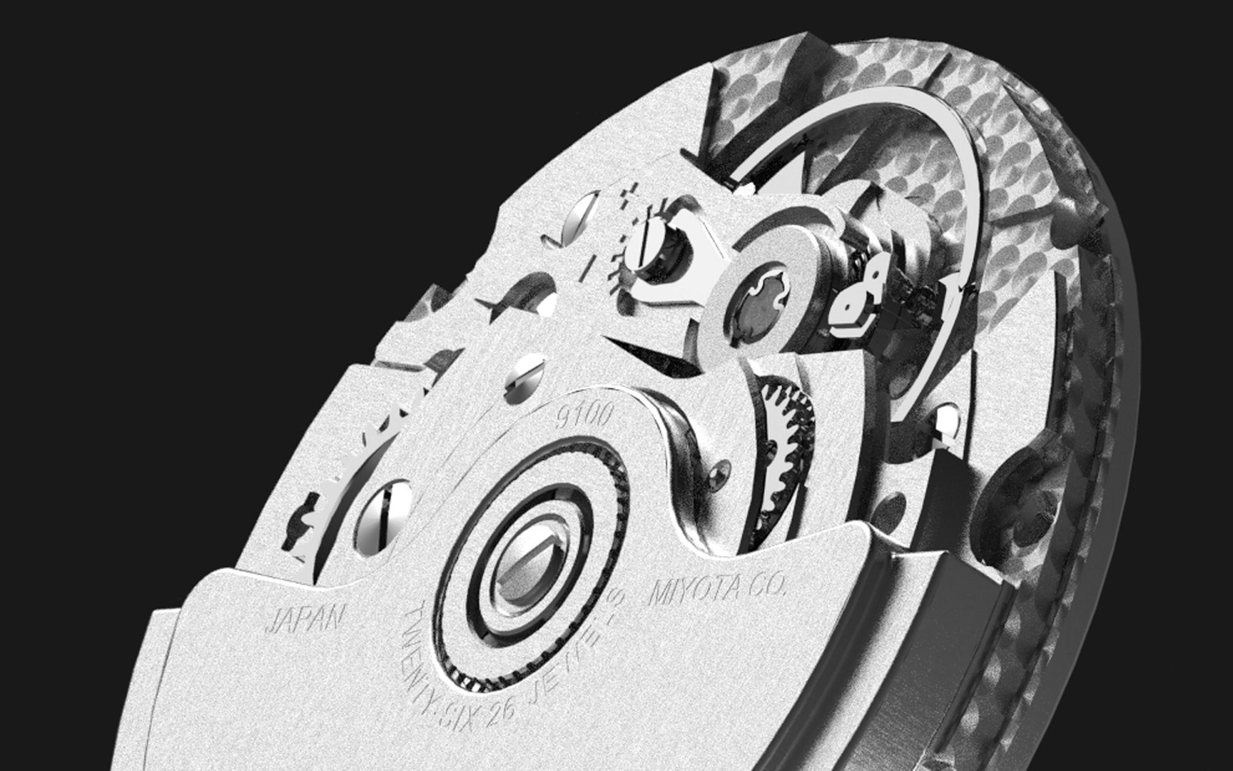 3D Miyoto 9100 Movement Model - TurboSquid 2129603