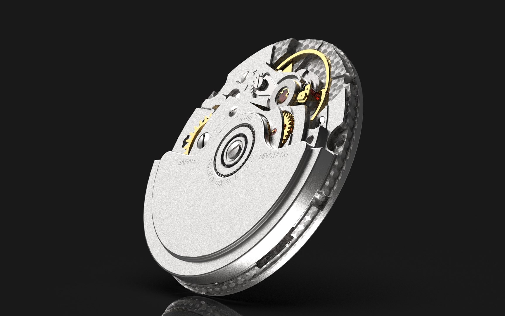 3D Miyoto 9100 Movement model - TurboSquid 2129603
