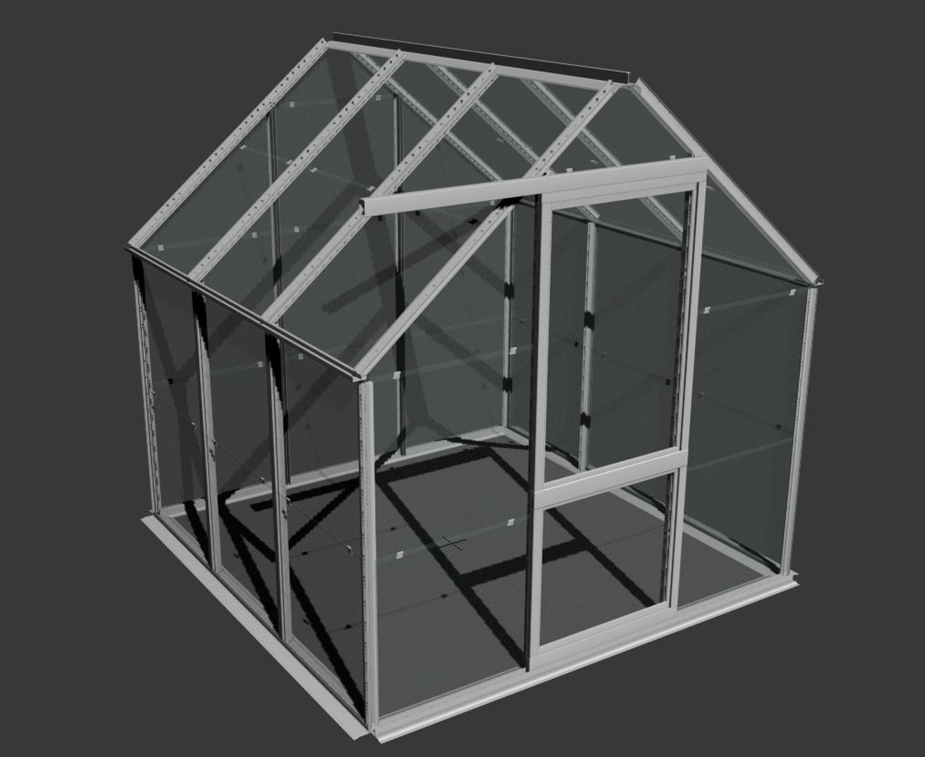 Garden Greenhouse Green House 3d Model