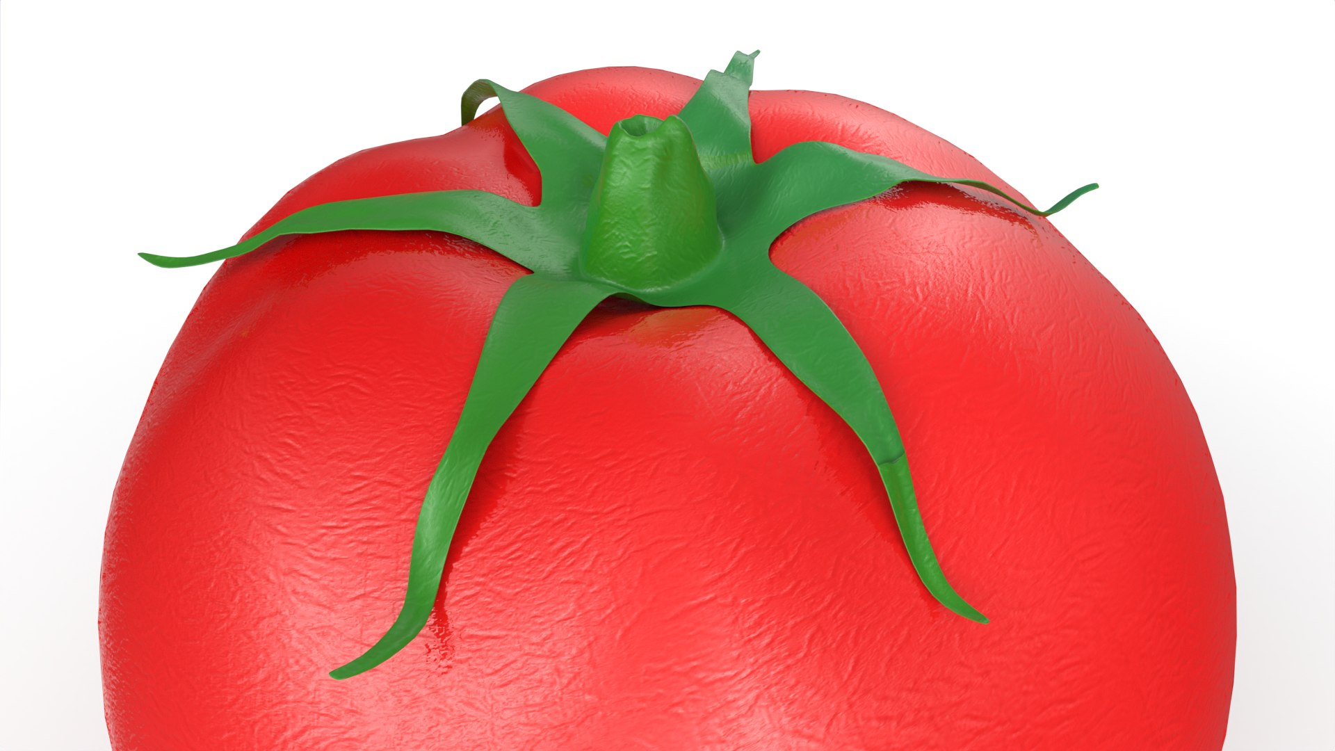 Red Tomato 3D Model - TurboSquid 2001231