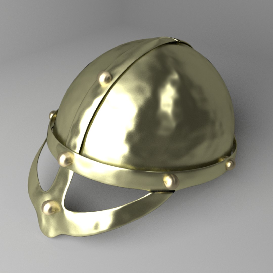 Gjermundbu helmet 3D model - TurboSquid 1594622