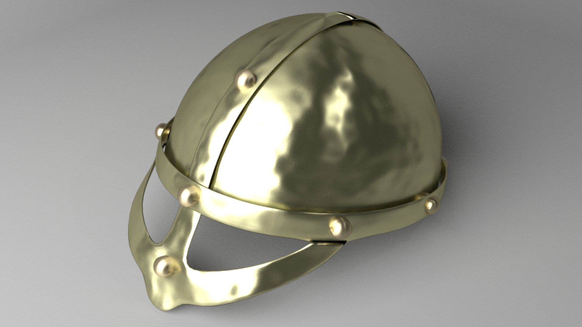 Gjermundbu helmet 3D model - TurboSquid 1594622