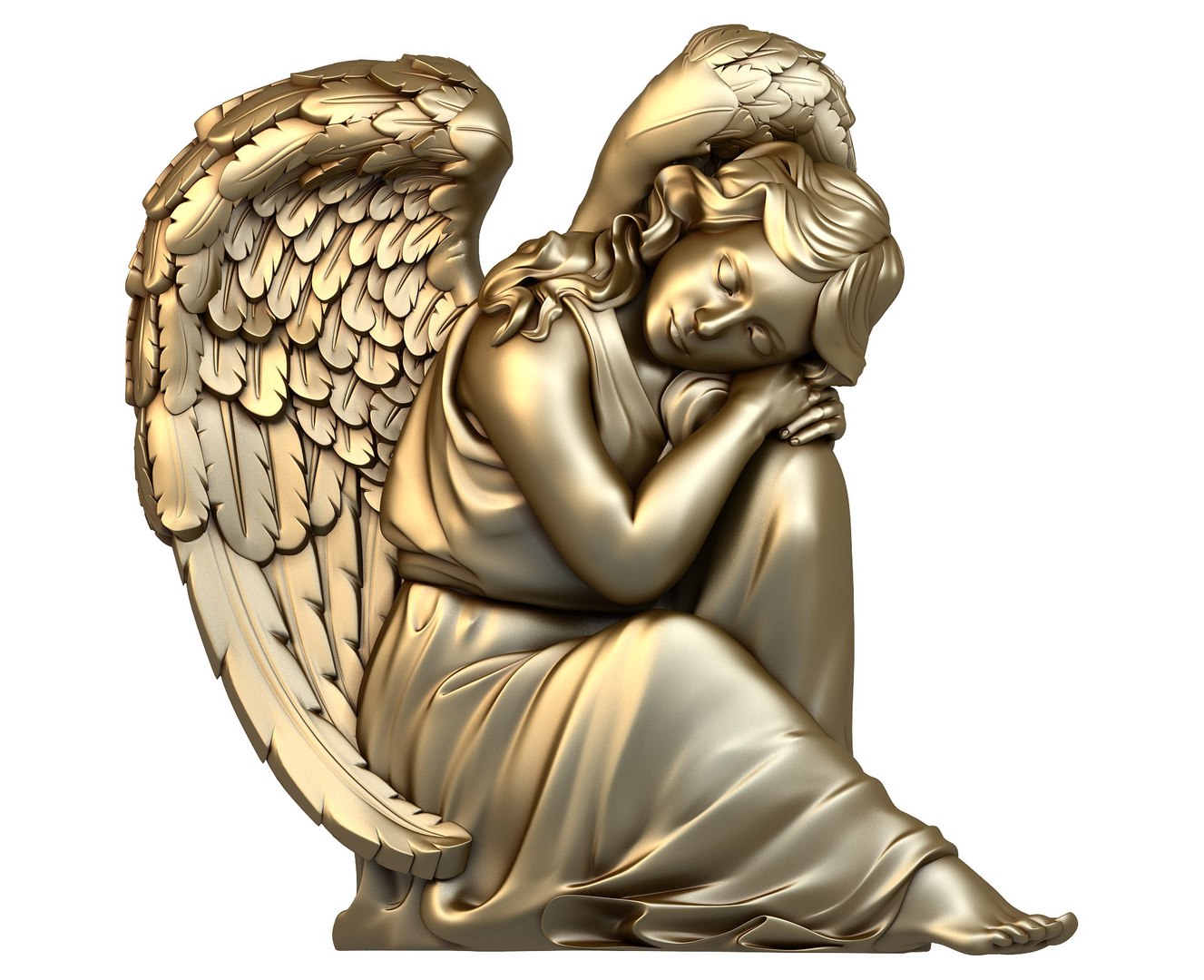 3D Angel AN0030 Model - TurboSquid 1751990