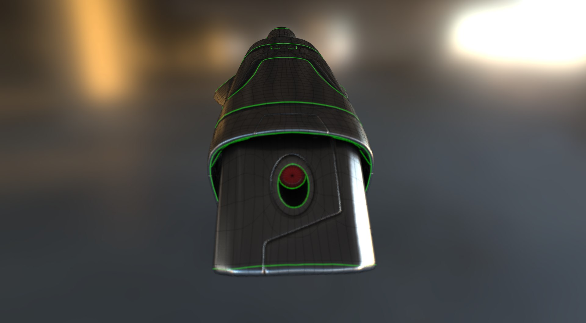 Basic Version Spaceship - Obj