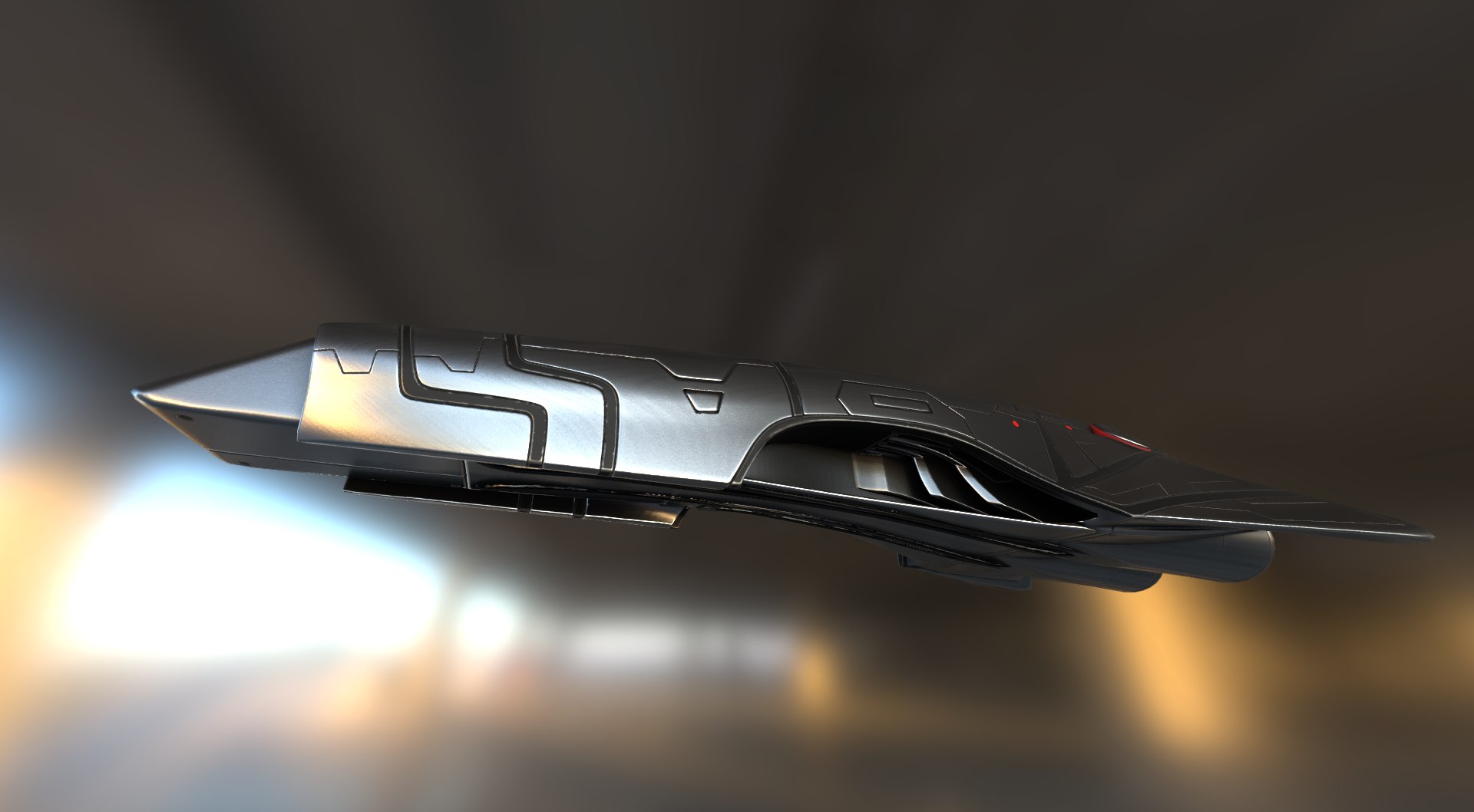 Basic Version Spaceship - Obj