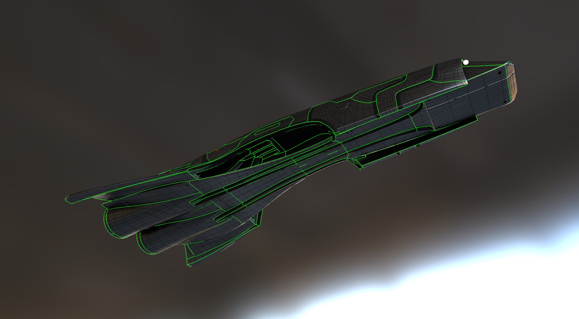 Basic Version Spaceship - Obj