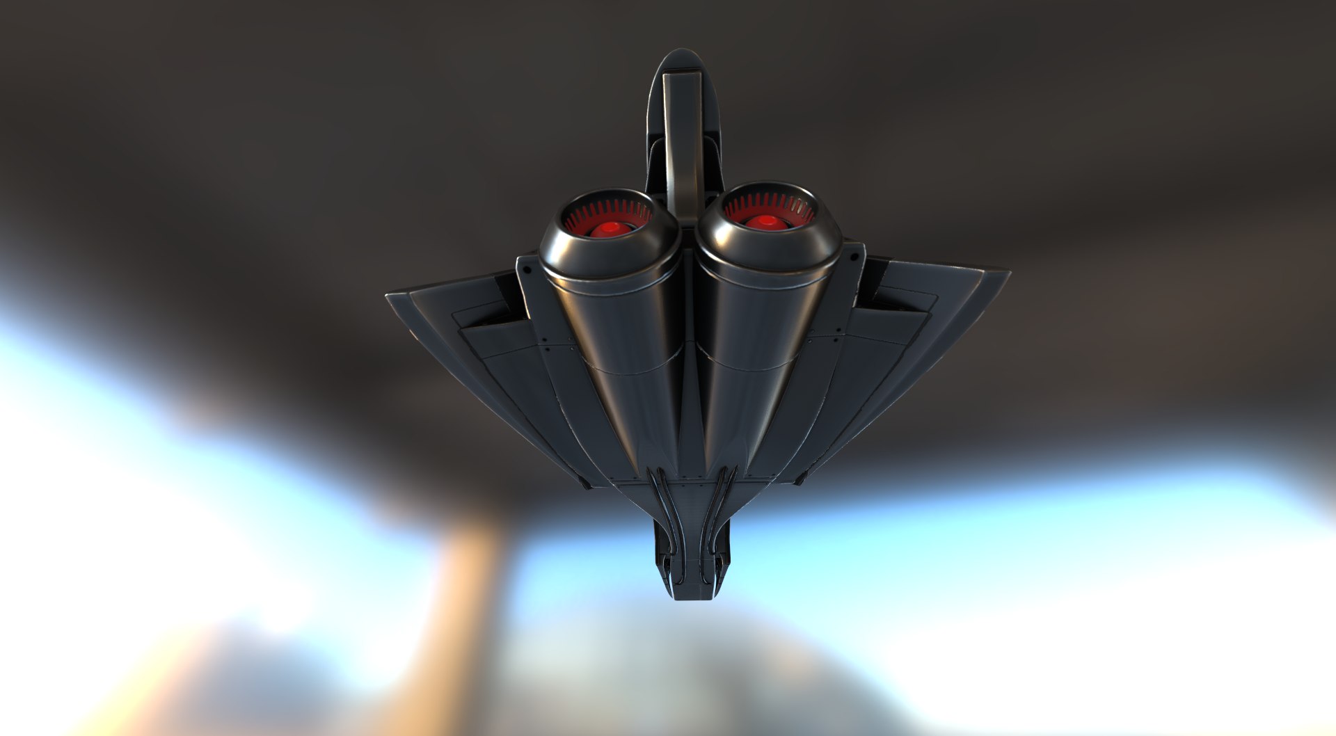 Basic Version Spaceship - Obj