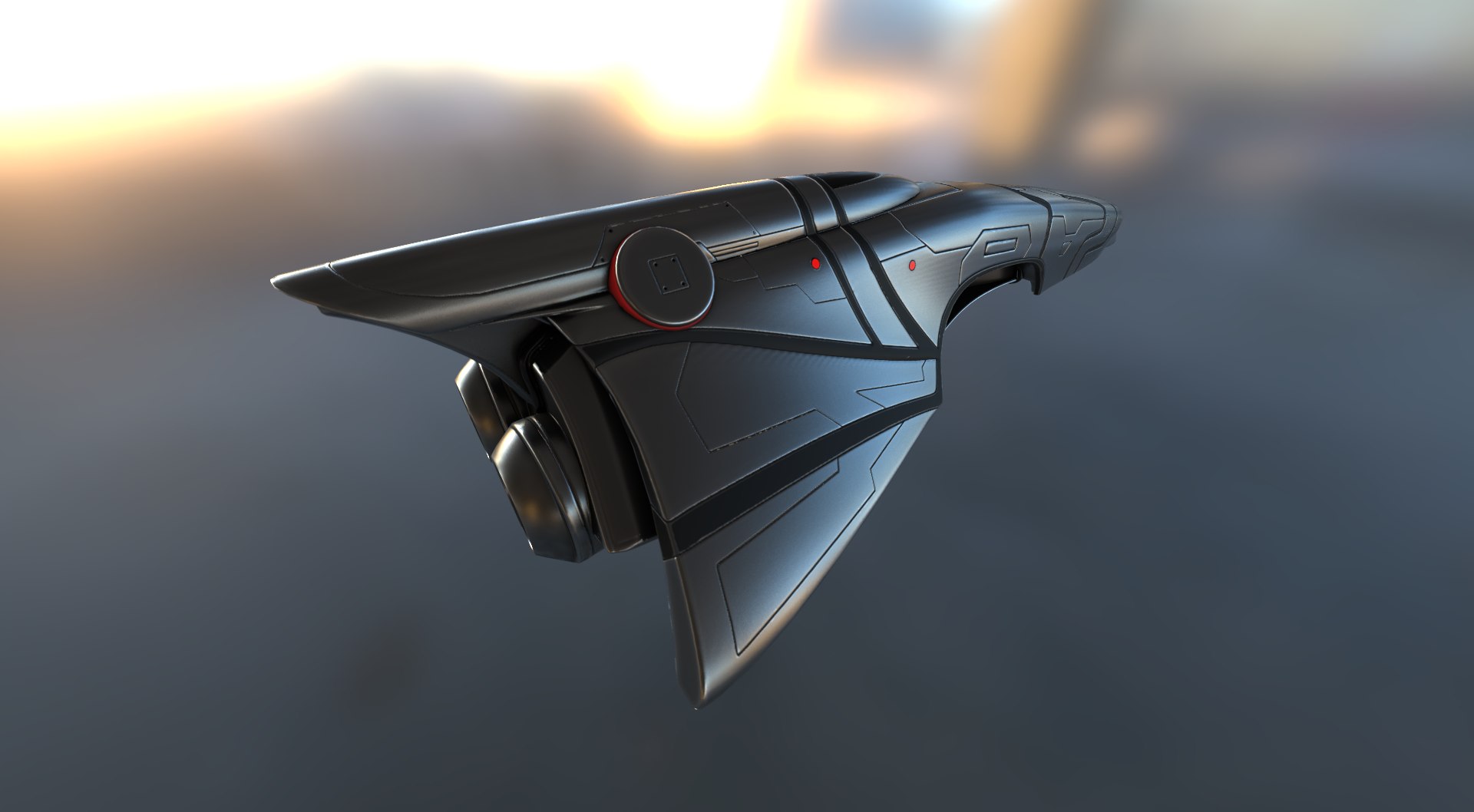 Basic Version Spaceship - Obj