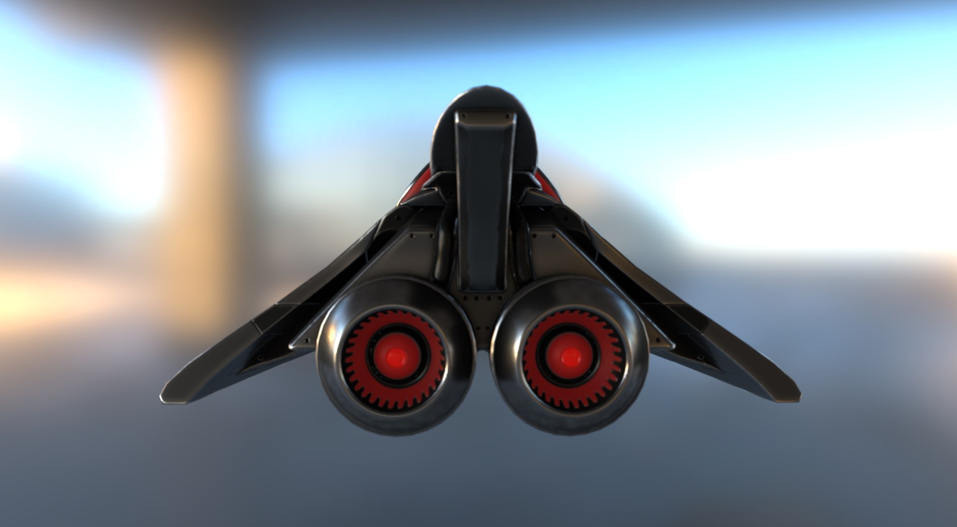Basic Version Spaceship - Obj