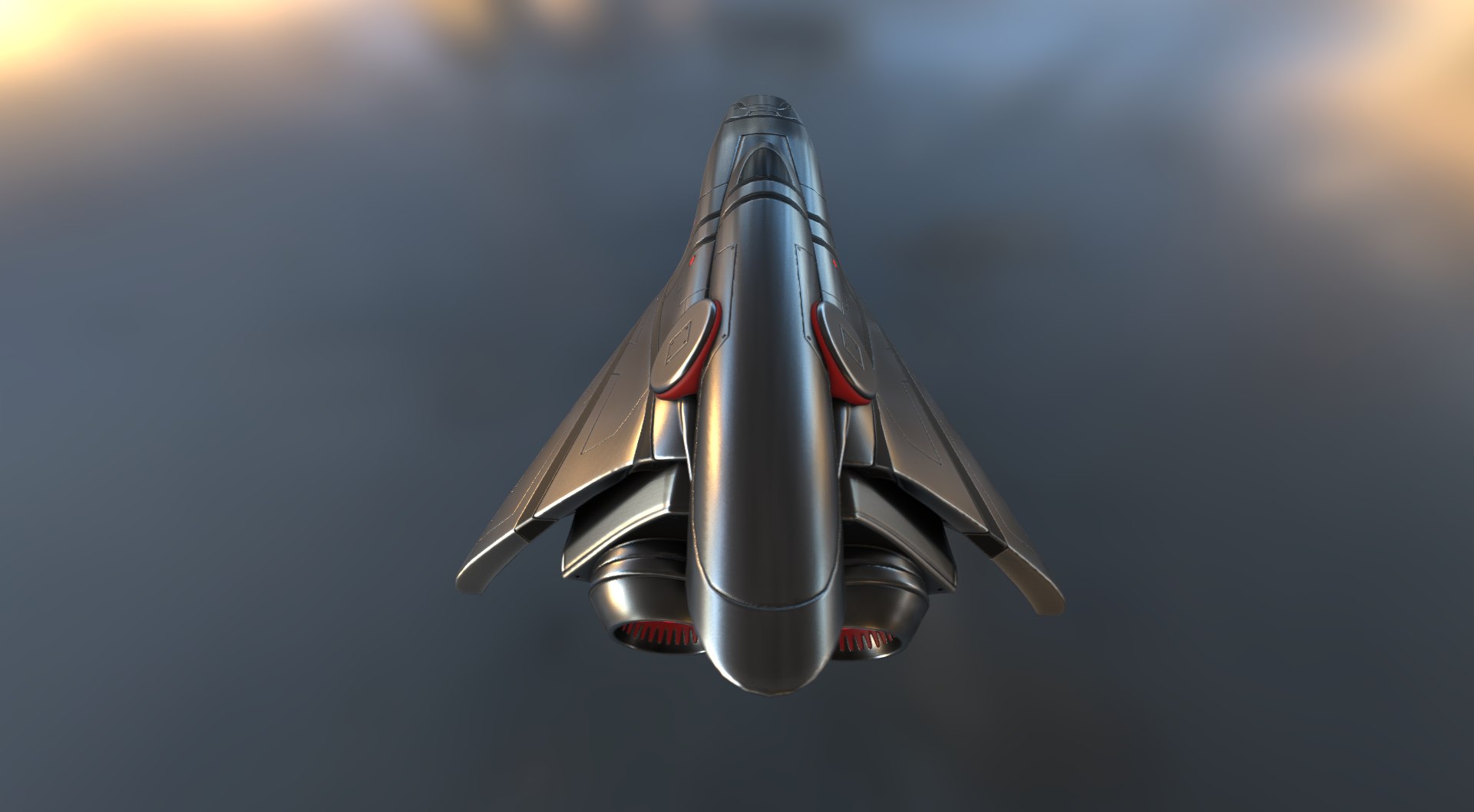 Basic Version Spaceship - Obj