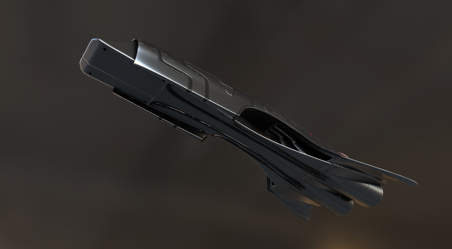 Basic Version Spaceship - Obj
