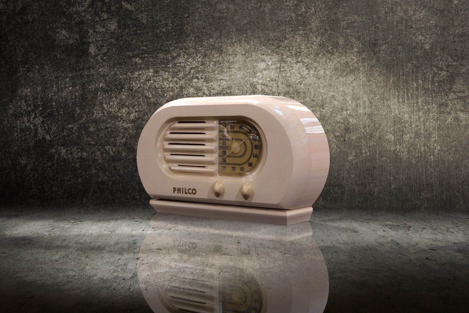 3D Old Radio Model - TurboSquid 1691789