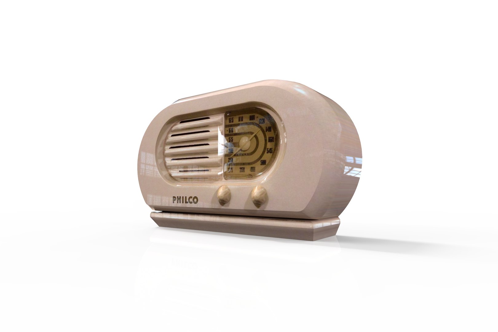 3D Old Radio Model - TurboSquid 1691789