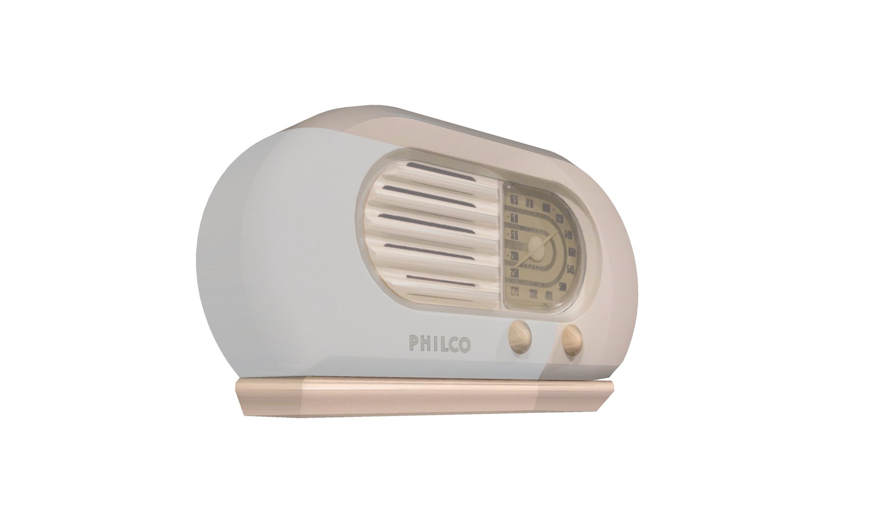 3D Old Radio Model - TurboSquid 1691789