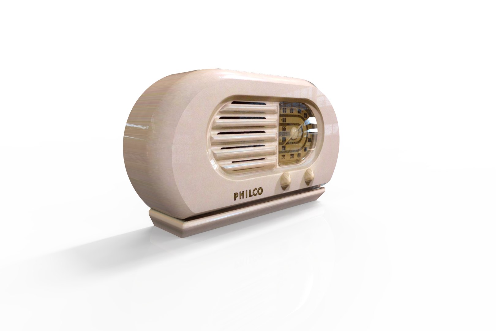 3D Old Radio Model - TurboSquid 1691789