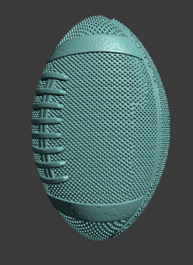 Free Modeled Rugby Ball 3D - TurboSquid 1316852