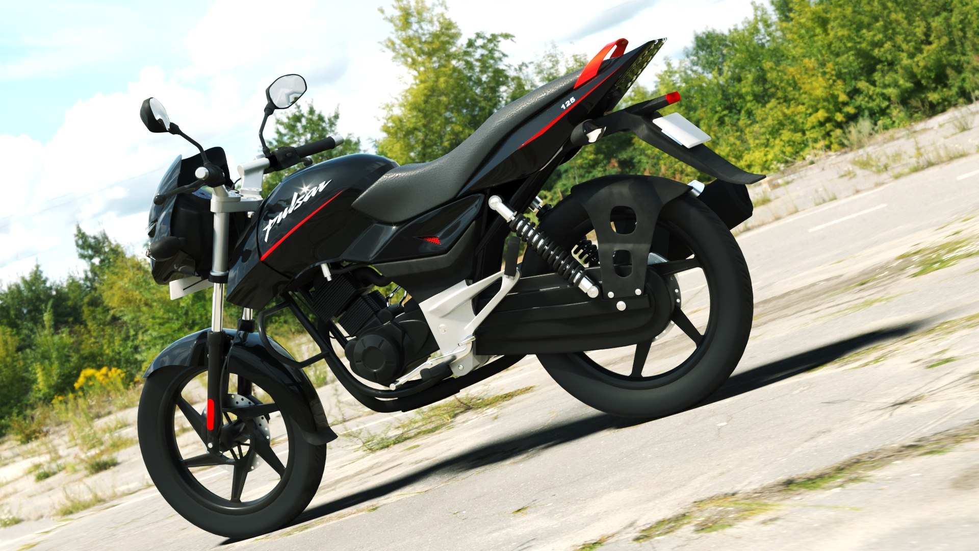 Pulsar 125 Model - TurboSquid 1811321
