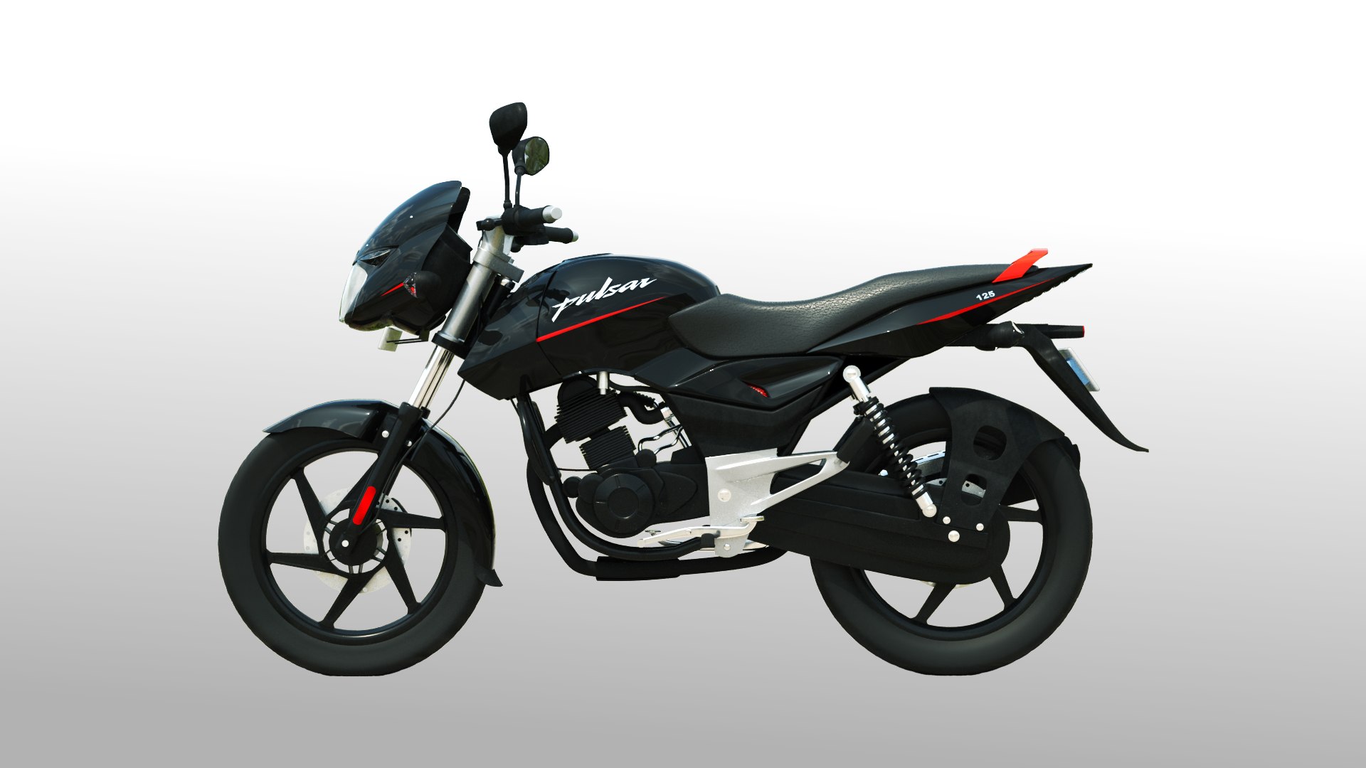 Pulsar 125 model - TurboSquid 1811321