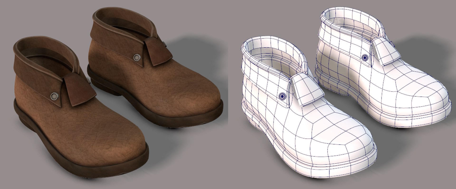 Cartoon shoe 3D model - TurboSquid 1298939