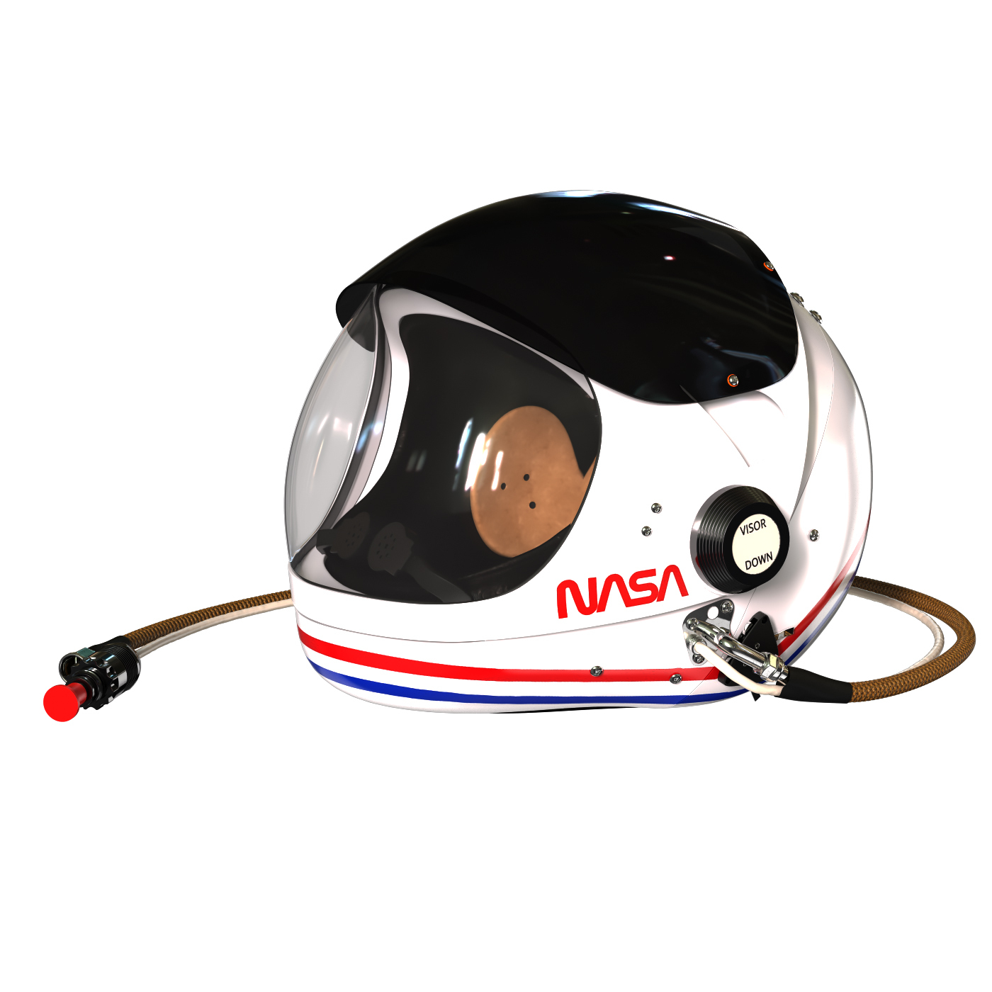 Helmet nasa 3D - TurboSquid 1522888