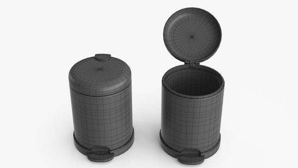 3D Trash Can model - TurboSquid 1952675