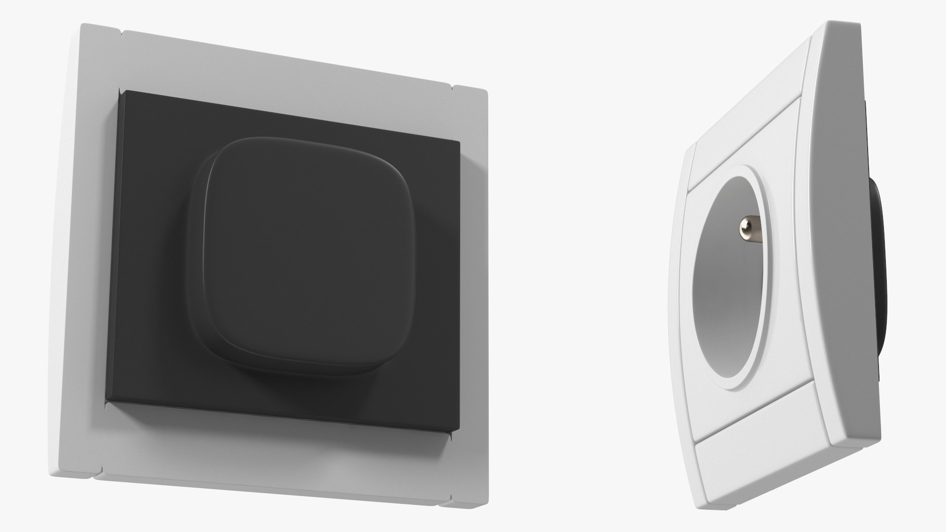 3D European Power Socket Model - TurboSquid 2247025