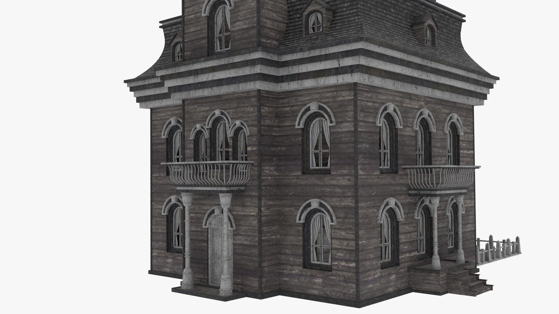 Haunted House 3D Model - TurboSquid 2273764