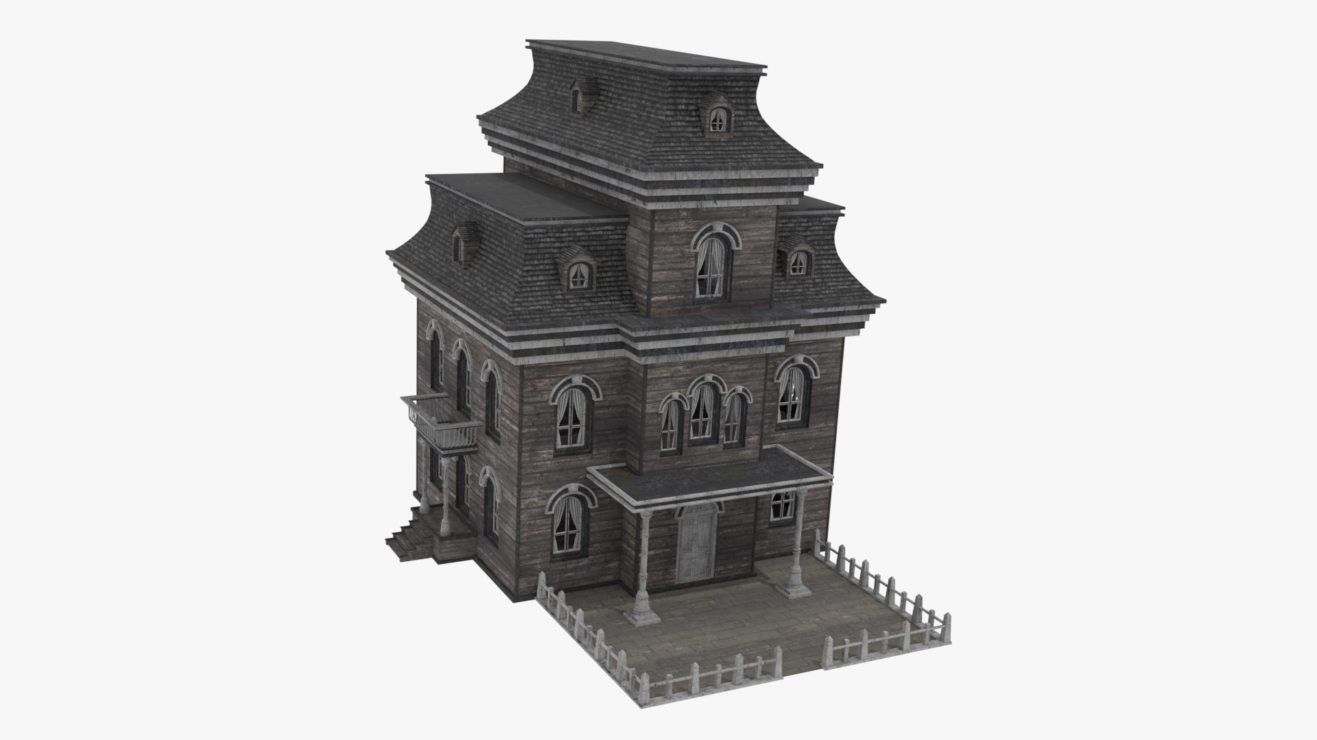 Haunted House 3D Model - TurboSquid 2273764