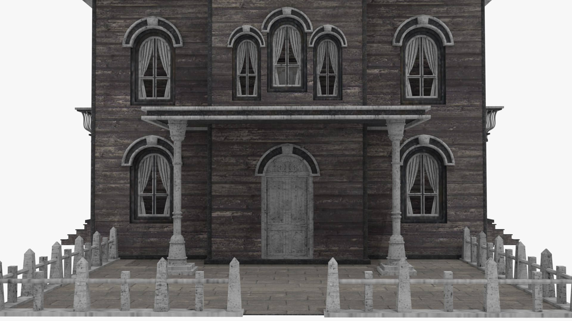 Haunted House 3D Model - TurboSquid 2273764