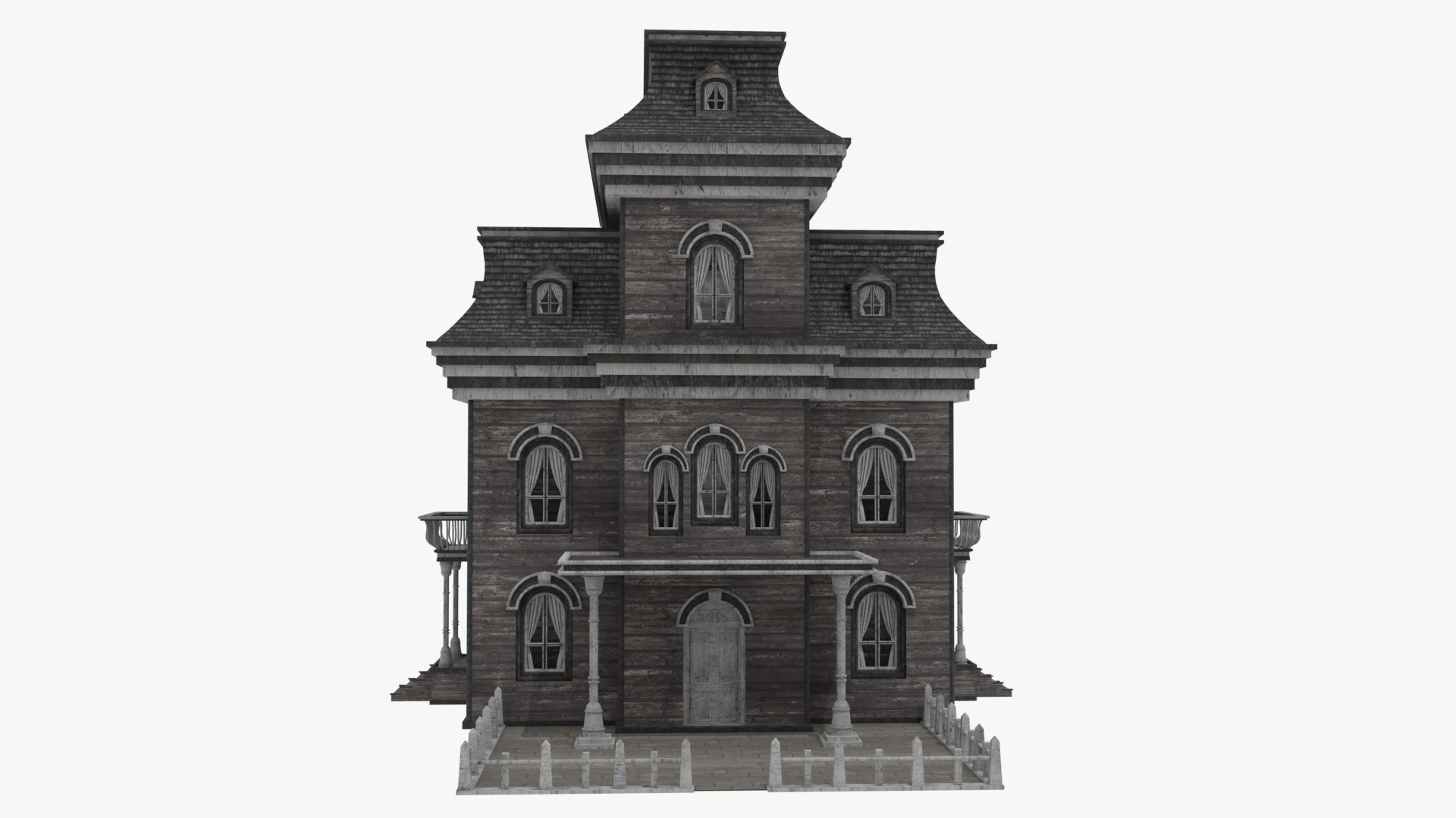 Haunted House 3D Model - TurboSquid 2273764