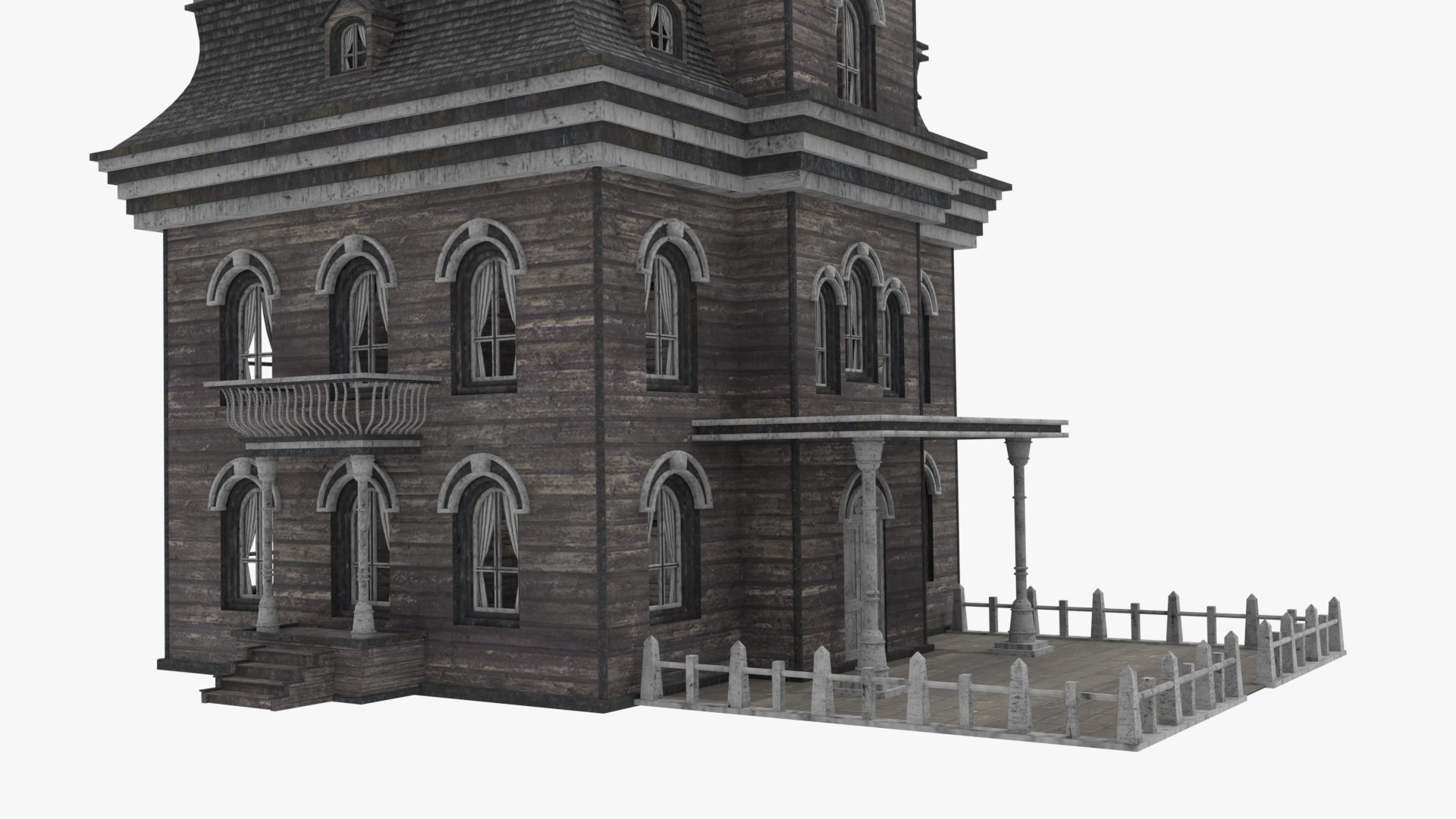 Haunted House 3D Model - TurboSquid 2273764