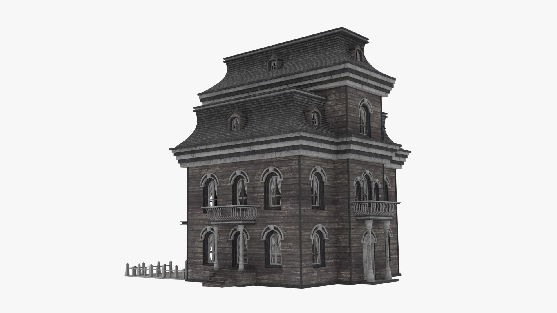 Haunted House 3D Model - TurboSquid 2273764
