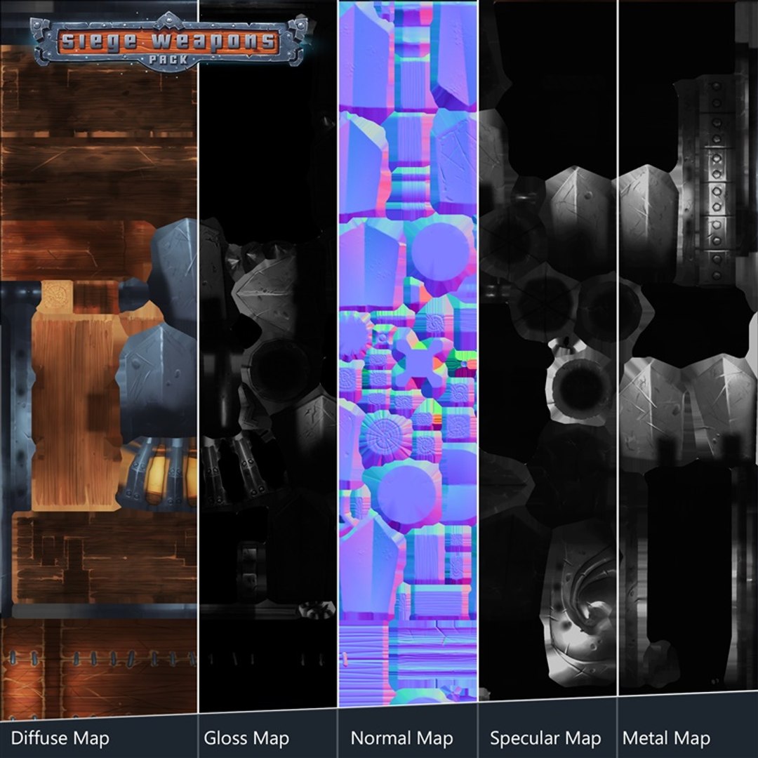 3dsmax Pack Siege Weapons