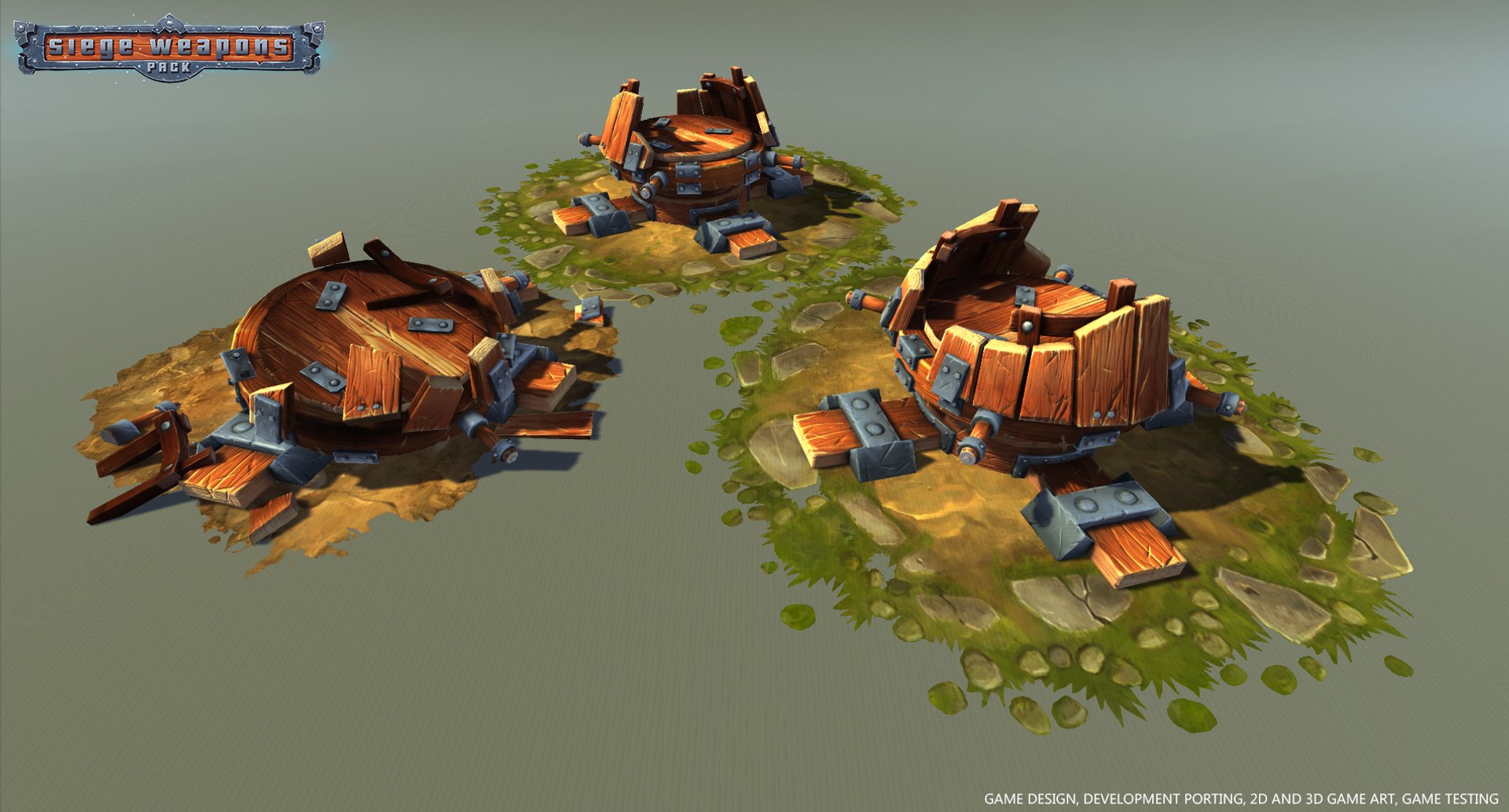 3dsmax Pack Siege Weapons